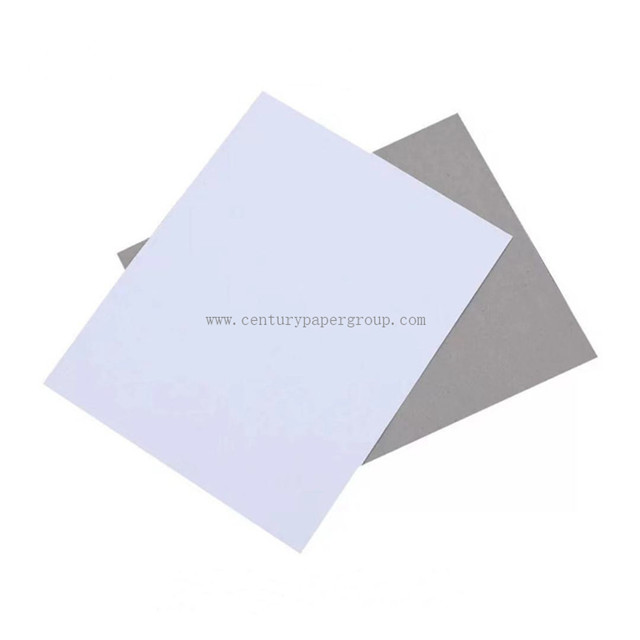 250GSM White Cardboard Paper Triplex Board & Duplex Back from China ...
