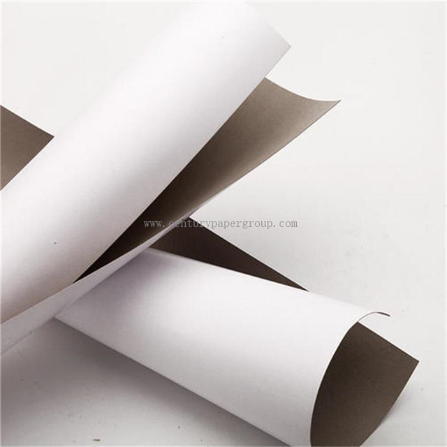 250GSM White Cardboard Paper Triplex Board & Duplex Back from China ...