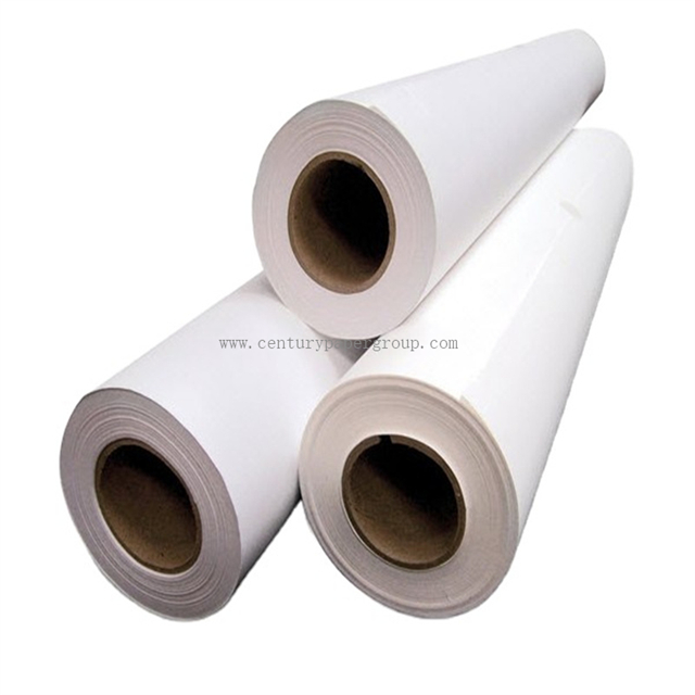 White High Glossy Eco Solvent Printable Self Adhesive Vinyl 100mic ...